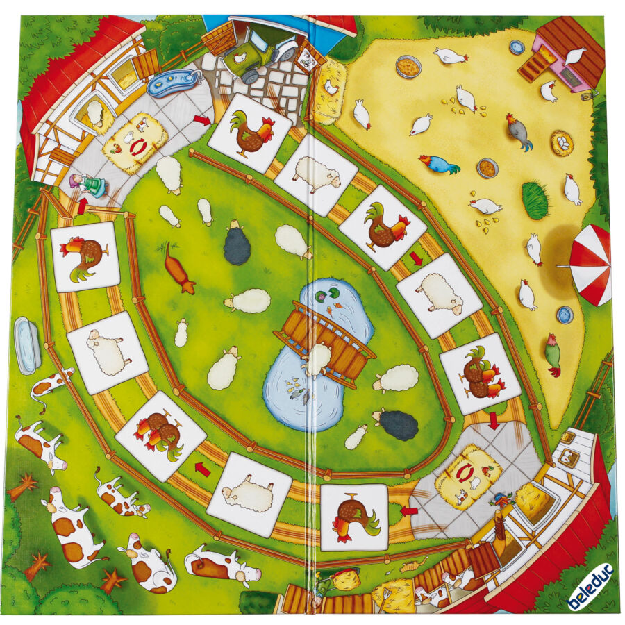 Lustige Bauernhoftiere - Höller Spiel